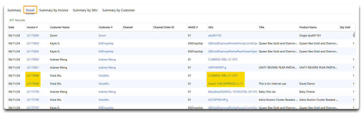 What is the Invoice Inquiry/Invoice Item Inquiry and how do I use it?