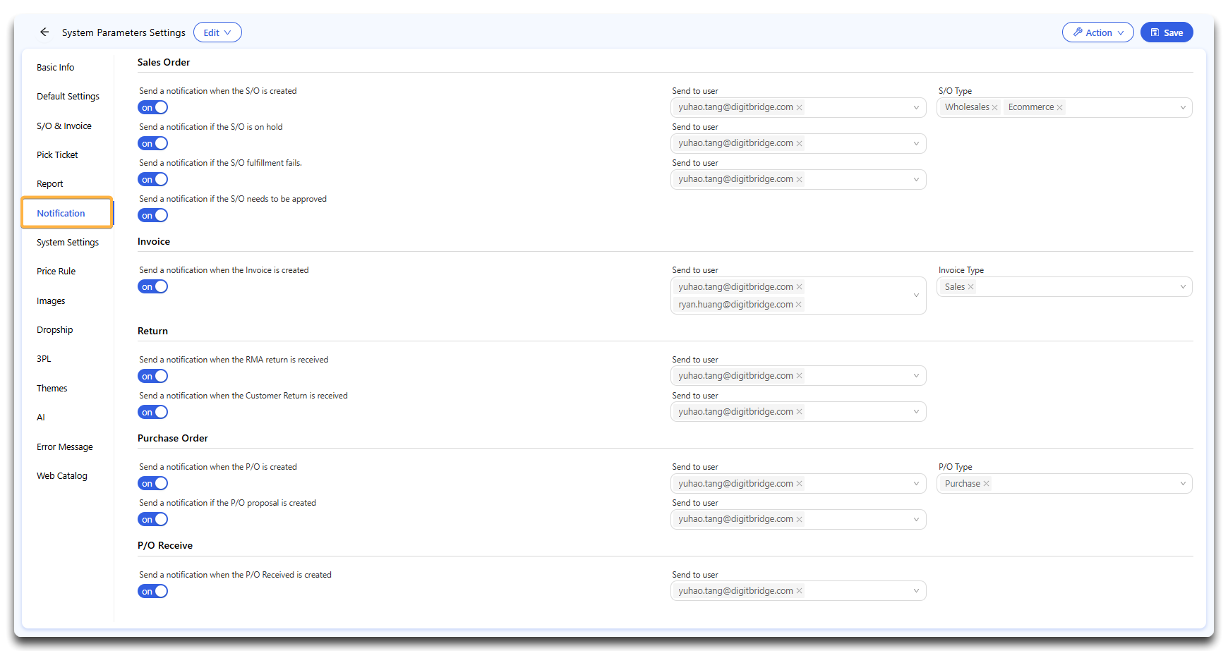 How do I set up and use notifications?