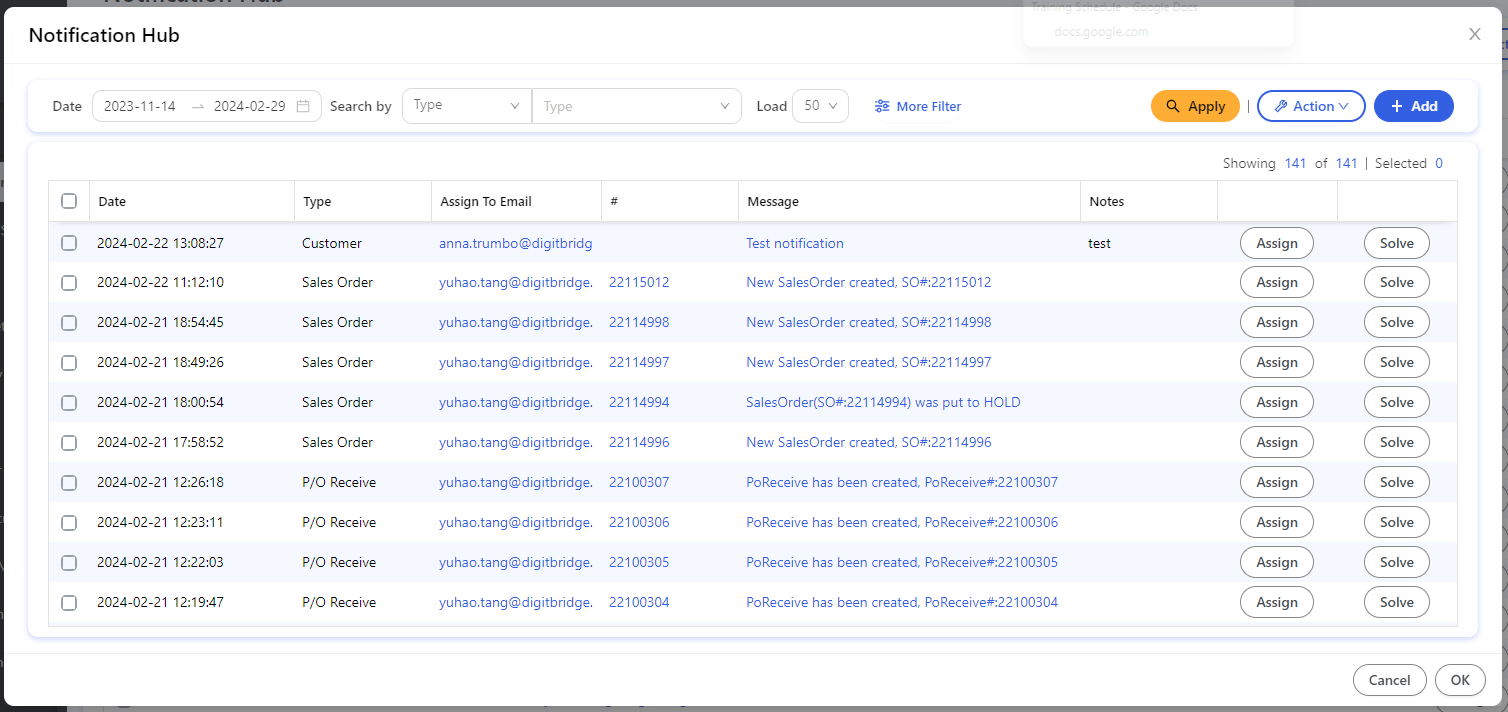 How do I set up and use notifications?