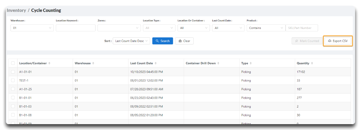 What is a Cycle Count and how do I do one?