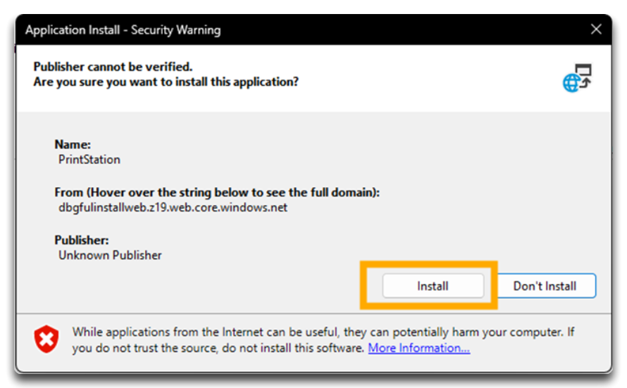 How do I install PrintStation?