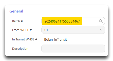 How do I do a warehouse transfer?