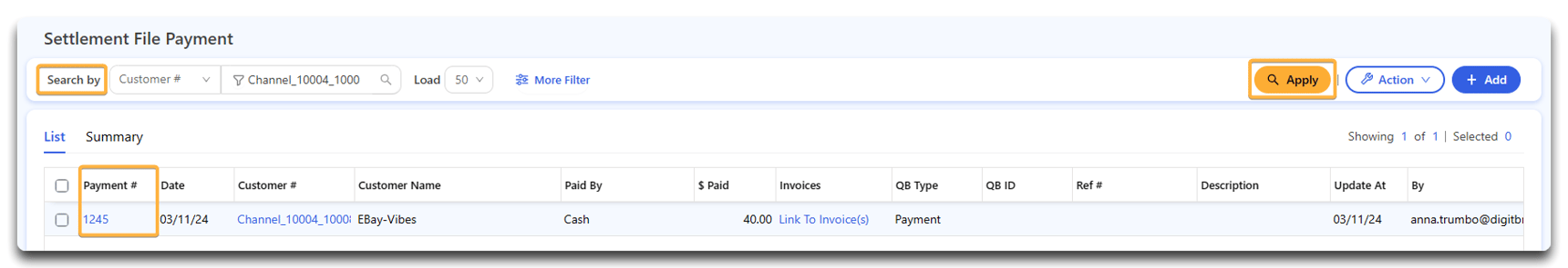 Why don't all of my Settlement File Payments have QuickBooks IDs?